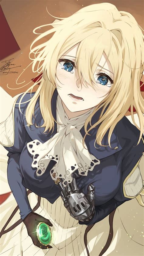 Violet Anime Wallpaper Violet Evergarden Anime Violet Evergreen Anime