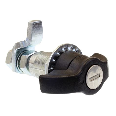 Quarter Turn Stylish Adjustable Locking Compression Latch Black NSMS D K