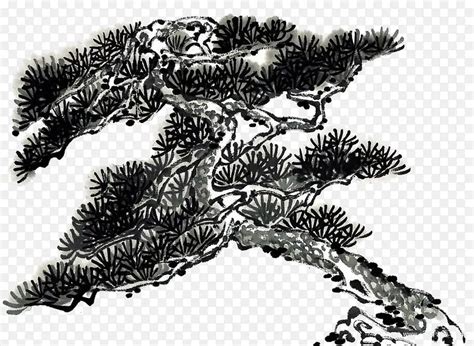 水墨画松树png素材图片png图片素材下载图片编号9858846 Png素材网