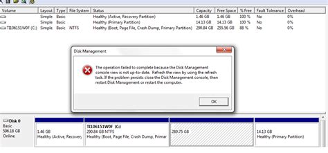 windows 7 logical partition not showing in win7 after recovery