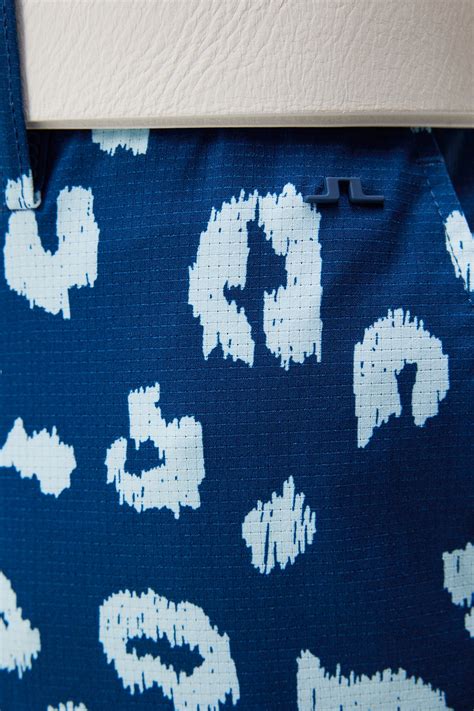 Tim Print Pant Savanna Estate Blue J Lindeberg