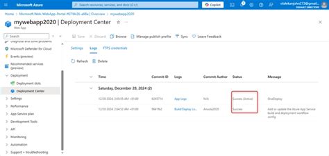 How To Deploy A Web App With Cicd Pipelines On Azure App Service Dev Community