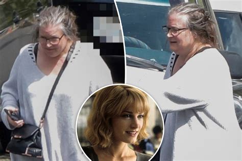 bridget fonda looks unrecognizable during rare outing