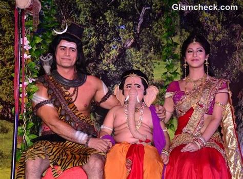 Devon K Dev Mahadev Mohit Raina And Sonarika Bhadoria On The Sets In