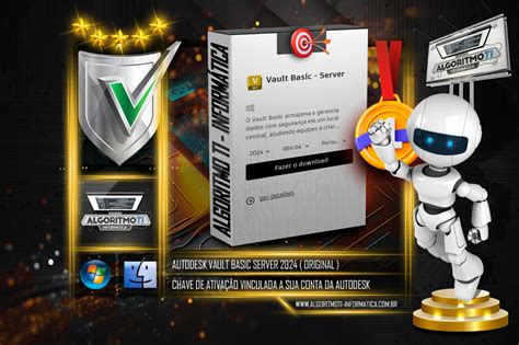 Autodesk Vault Basic Server 2024 Licença Anual Softwares And Licenses Dfg