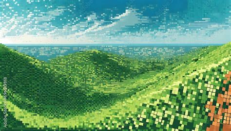 Pixel Art Style Bitmap Texture Smooth Form Vector Noise Dither Wide Abstraction 8bit Arcade