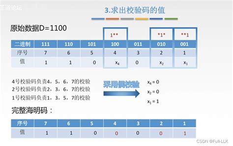 计算机网络 差错控制（纠错编码 海明码 纠错方法）海明码纠错d位需要码距为2d1 Csdn博客