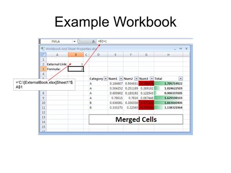 Spreadsheet Ml Subject Workbook PPTX