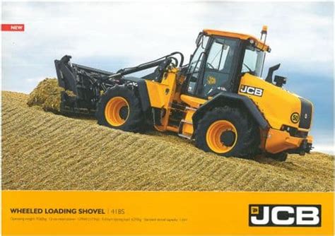 Jcb Wheeled Loading Shovel 418s Brochure