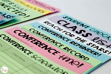 School Forms And Checklists 5 The Applicious Teacher