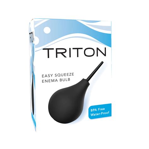 Triton Easy Squeeze Enema Bulb Popular Sex Toys Store In The Usa