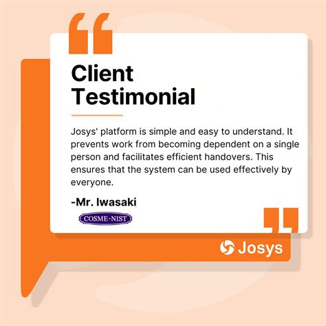 How Josys Simplifies Workflows For Cosme Nist Josys Posted On The