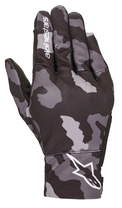 Youth Reef Black Motorcycle Gloves Alpinestars®