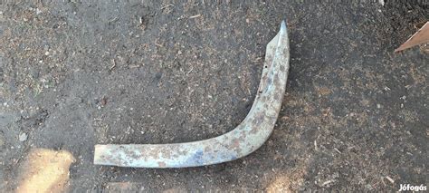 Régi Fém Krómozott Wartburg Lökhárító Sarok Elem Balsa Karosszéria Elem Optikai Tuning