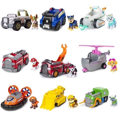 Paw Patrol Zuma Rocky Rubble Marshall Chase Skye Everest Tracker Ryder