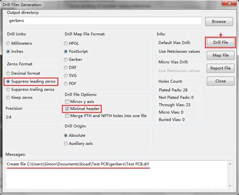 Generate Gerber Generate Gerber File From Kicad