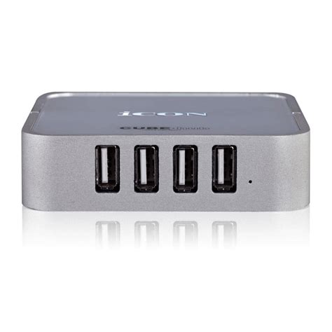 DISC Icon Cube Hub 4 Port USB Hub At Gear4music