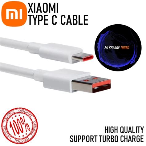 Jual Kabel Data Xiaomi Type C TURBO Charge Poco X Pro Note Mi F NFC Redmi C T A A