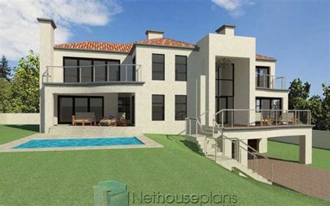 400m2 House Plans Modern Two Storey House Designs Nethouseplan