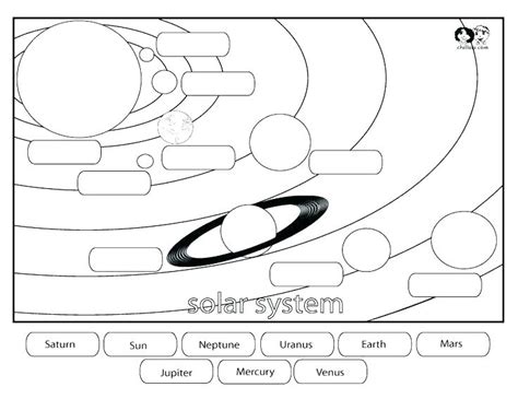 Solar System Drawing Worksheets Free Worksheets Samples