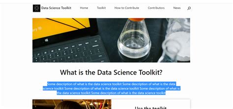 update description for home page · issue 53 · microsoft dstoolkit web · github