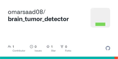 Github Omarsaad Brain Tumor Detector