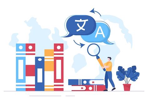 Premium Vector Translator Or Translation Language Illustration Say