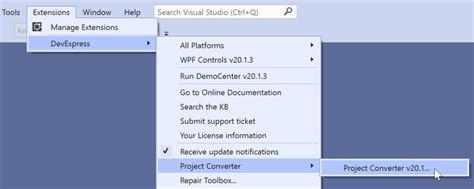 Devexpress Wpf控件入门指南：菜单项 Devexpress控件中文网