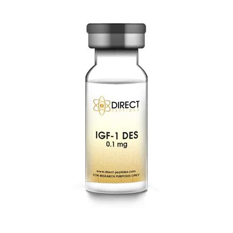 IGF-1 DES Buy Online From Canada Direct Peptides