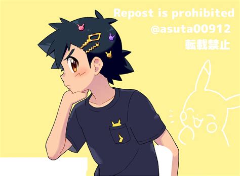 Ash Ketchum Pokemon And 1 More Drawn By Ok Asuta00912 Danbooru