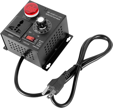 Variable Speed Controller Governor Ac 110v 4000w Motor Speed Controller Fan