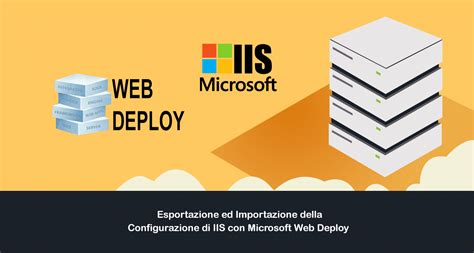 Esportazione Ed Importazione Della Configurazione Di Iis Con Microsoft