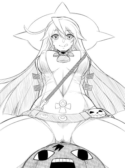 Drp Jack O Valentine Guilty Gear Guilty Gear Xrd 1girl Q Ahoge Ankh Arm Strap