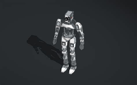 3d Design Humanoid Robot Tinkercad
