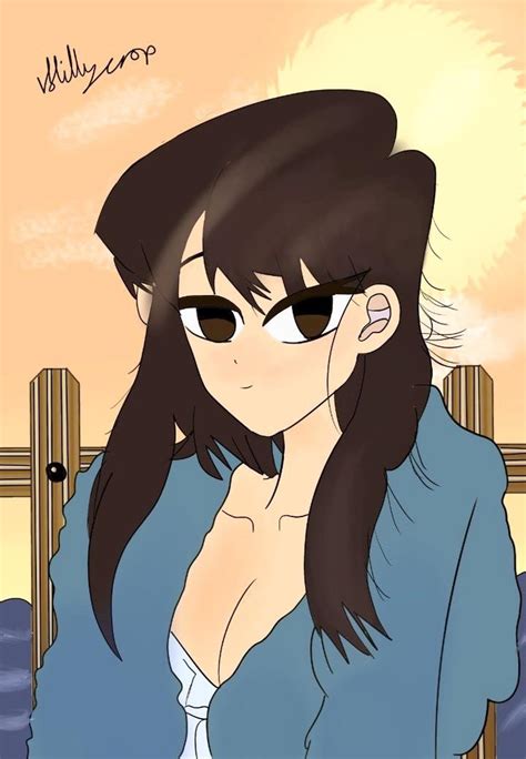 Did Some Komi Artwork On My Day Off Of College R Komi San