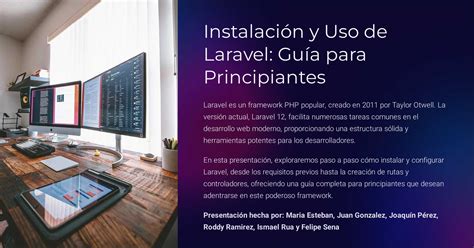 Instalación Y Uso De Laravel Guía