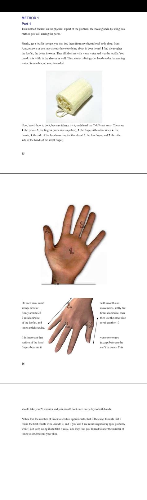 Obscure Sweaty Hand Solution Rhyperhidrosis