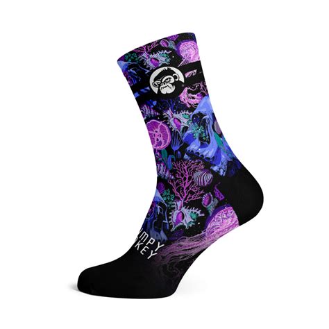 Grumpy Monkey Jellyfish Soireé Socks