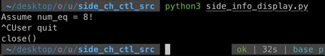 Could Not Store Information To Sideinfotxt When Capturing Csi · Issue