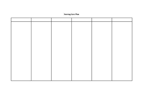 Ncp Format A Guide For Plans Nursing Nursing Care Plan Studocu