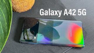 جعبه گشایی و بررسی کامل گوشی جدید گلکسی A42 5G سامسونگ