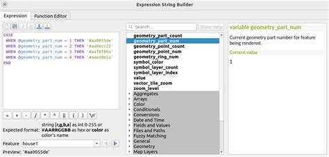 Applying Different Style To Each Sub Part Of Multi Part Geometry Using Qgis Geographic