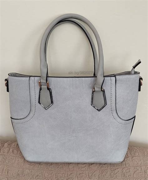 Дамска чанта Аксесоари Бургас Нова сива дамска чанта с дължина 37 см и височина 26 см