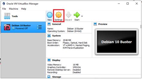 Install Debian 10 Di Virtualbox