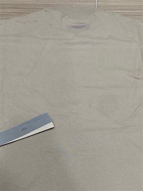 Fear Of God Essentials Ss23 Bonded Logo Dubai Exclusive Black Dusty
