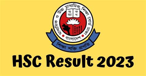 Hsc Result 2023 With Marksheet All Boards