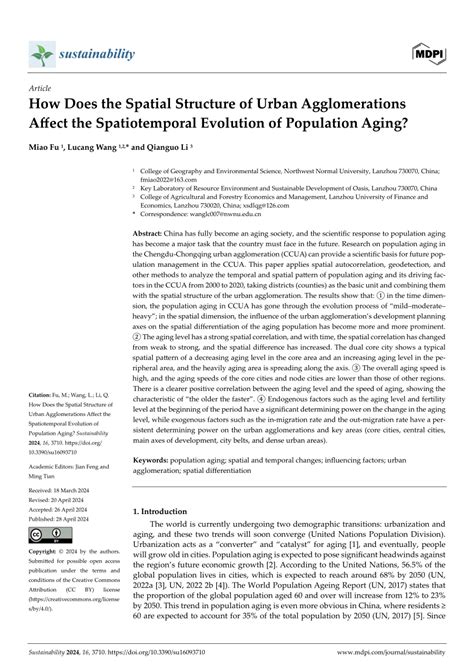 Pdf How Does The Spatial Structure Of Urban Agglomerations Affect The Spatiotemporal Evolution