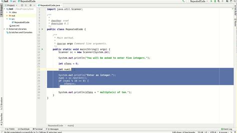 Repeated Code Youtube