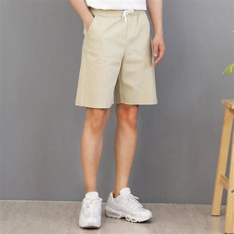 뿌꾸빵 더벳스 남자 빅사이즈 여름 면 린넨 반바지