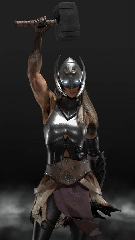 Jane Foster Thor Alyvia Plummer On Artstation At